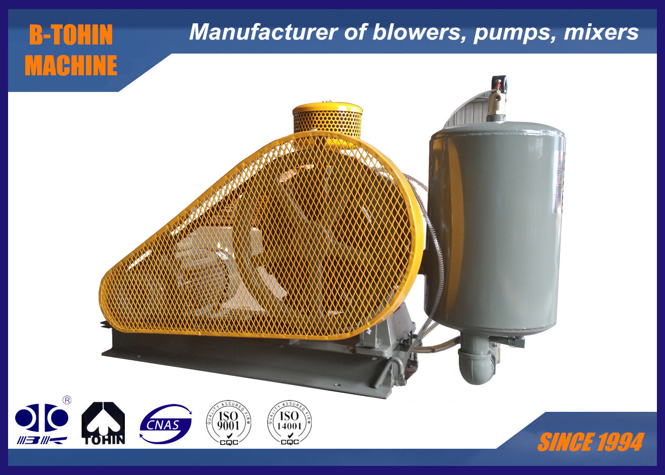 HC-60S Pengolahan air limbah Rotary Blower, 2.2kW blower udara dengan ...
