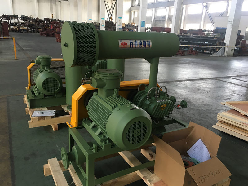 DN150 Roots Rotary Lobe Blower tekanan tinggi Roots pneumatic blower