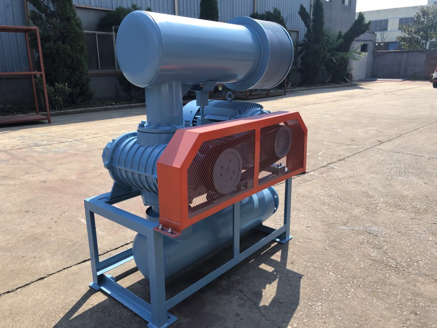 100 4 Inch Port Dia Roots Jenis Blower Efisiensi Tinggi Konsumsi Energi ...